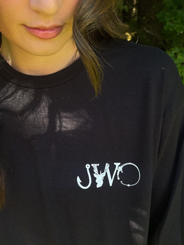 Black JWO Long Sleeve Shirt - smilelikejack